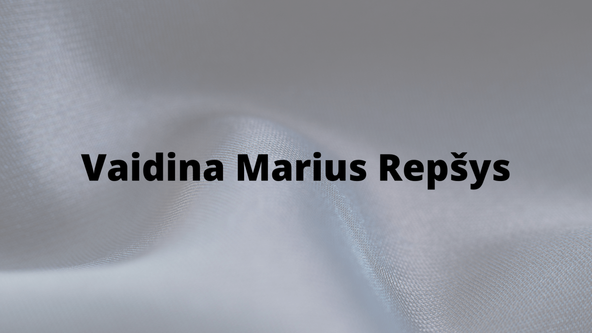 VAIDINA MARIUS REPŠYS | VAKAR BUVAU TEATRE